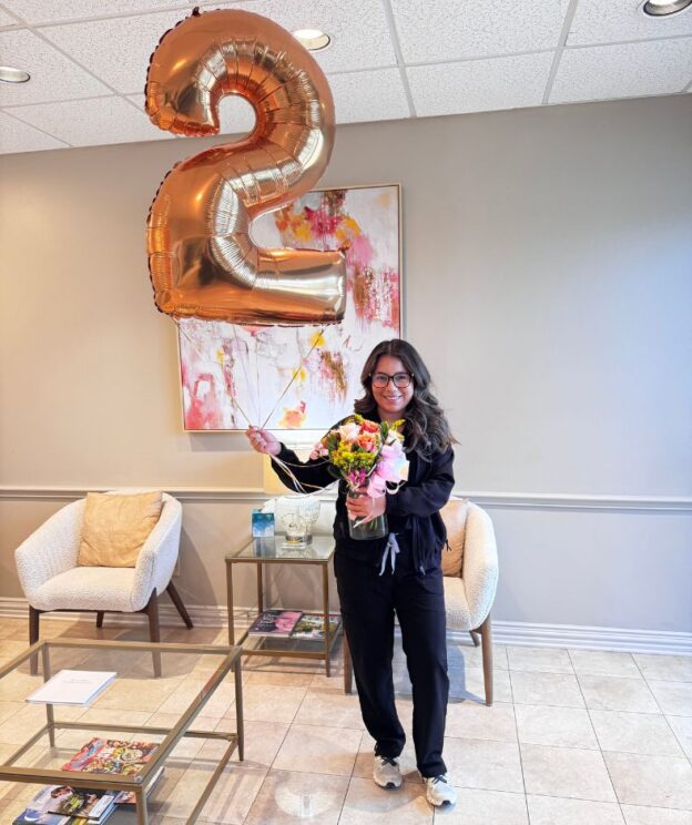 Celebrating 2 Years with Erika - Susan Ellison Dentistry & Cosmetics